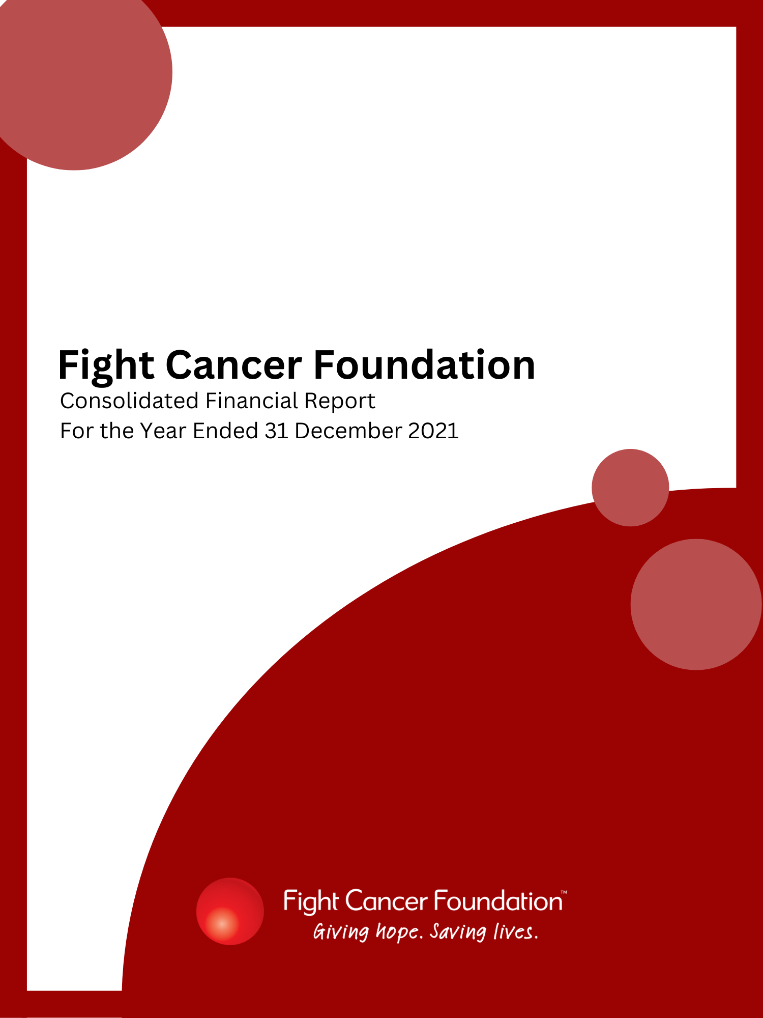 Annual Reports | Fight Cancer Foundation